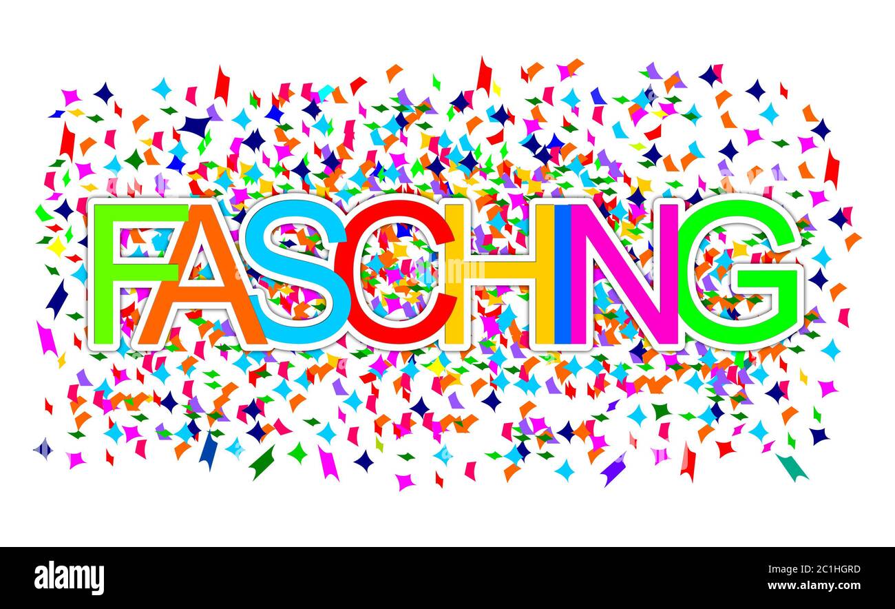 Festive fancy confetti celebration Cut Out Stock Images & Pictures - Alamy