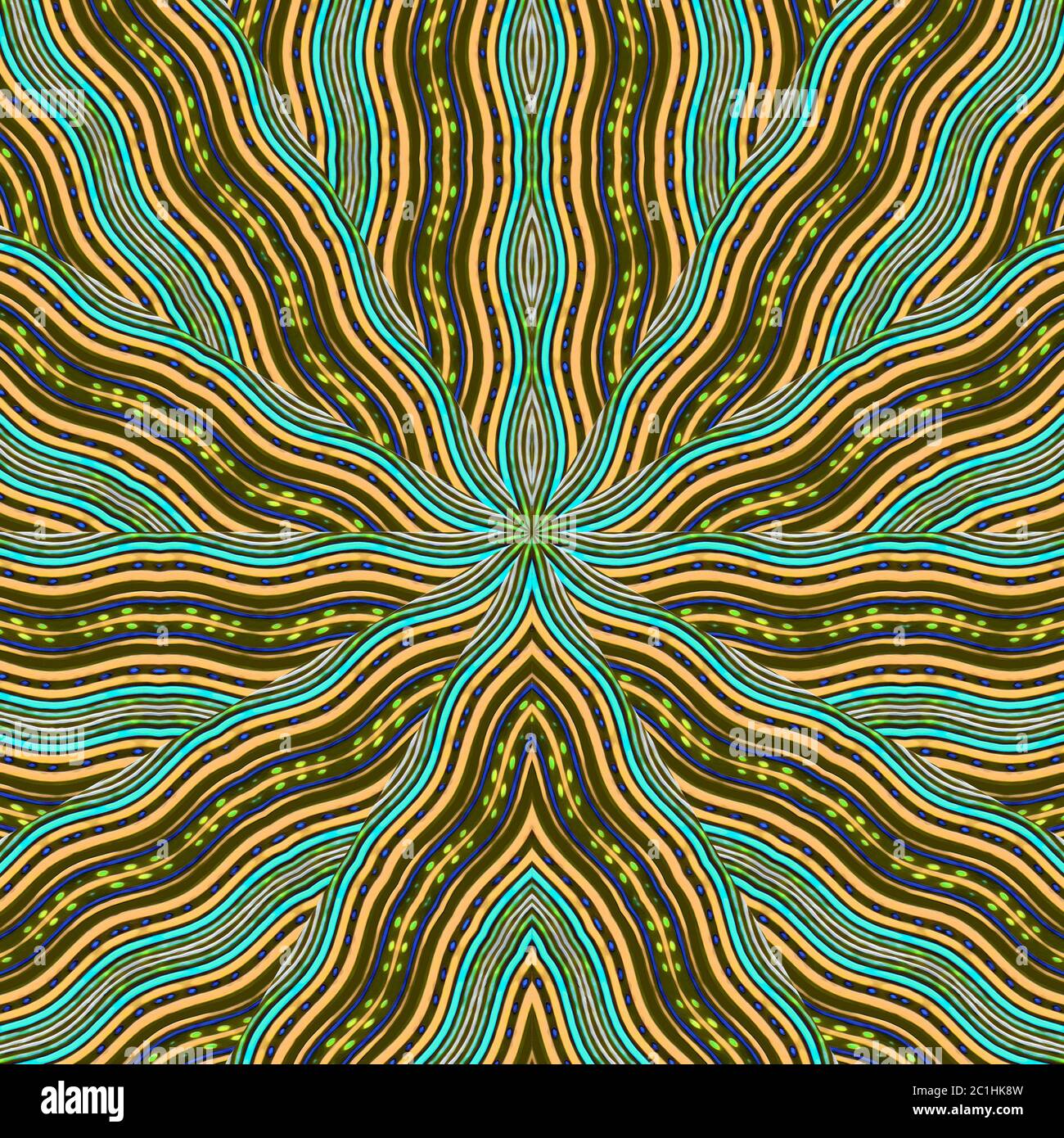 Wavy pattern tile hi-res stock photography and images - Alamy