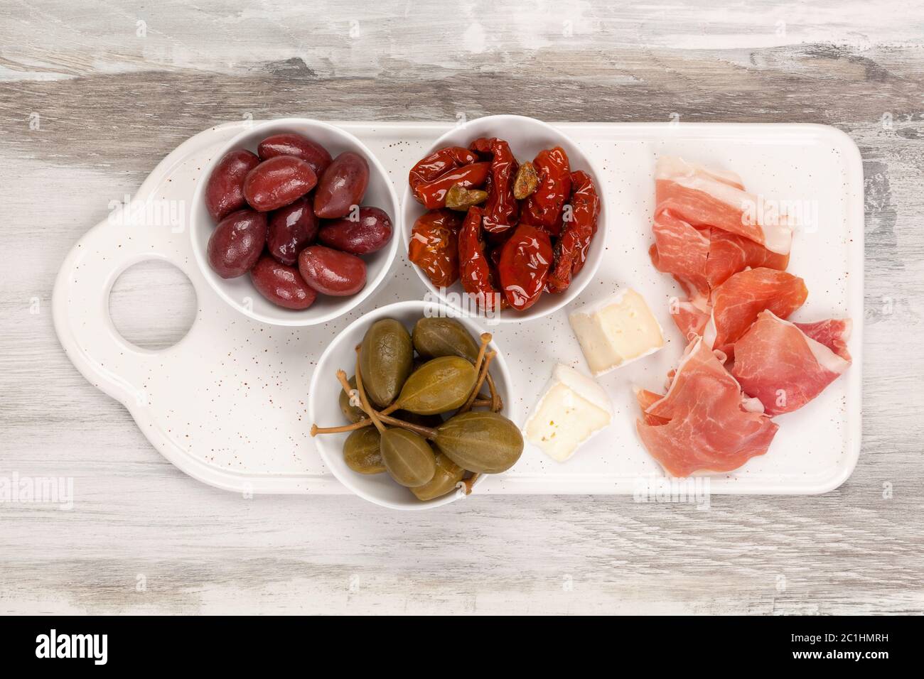 Italian appetizer, tapas Stock Photo - Alamy
