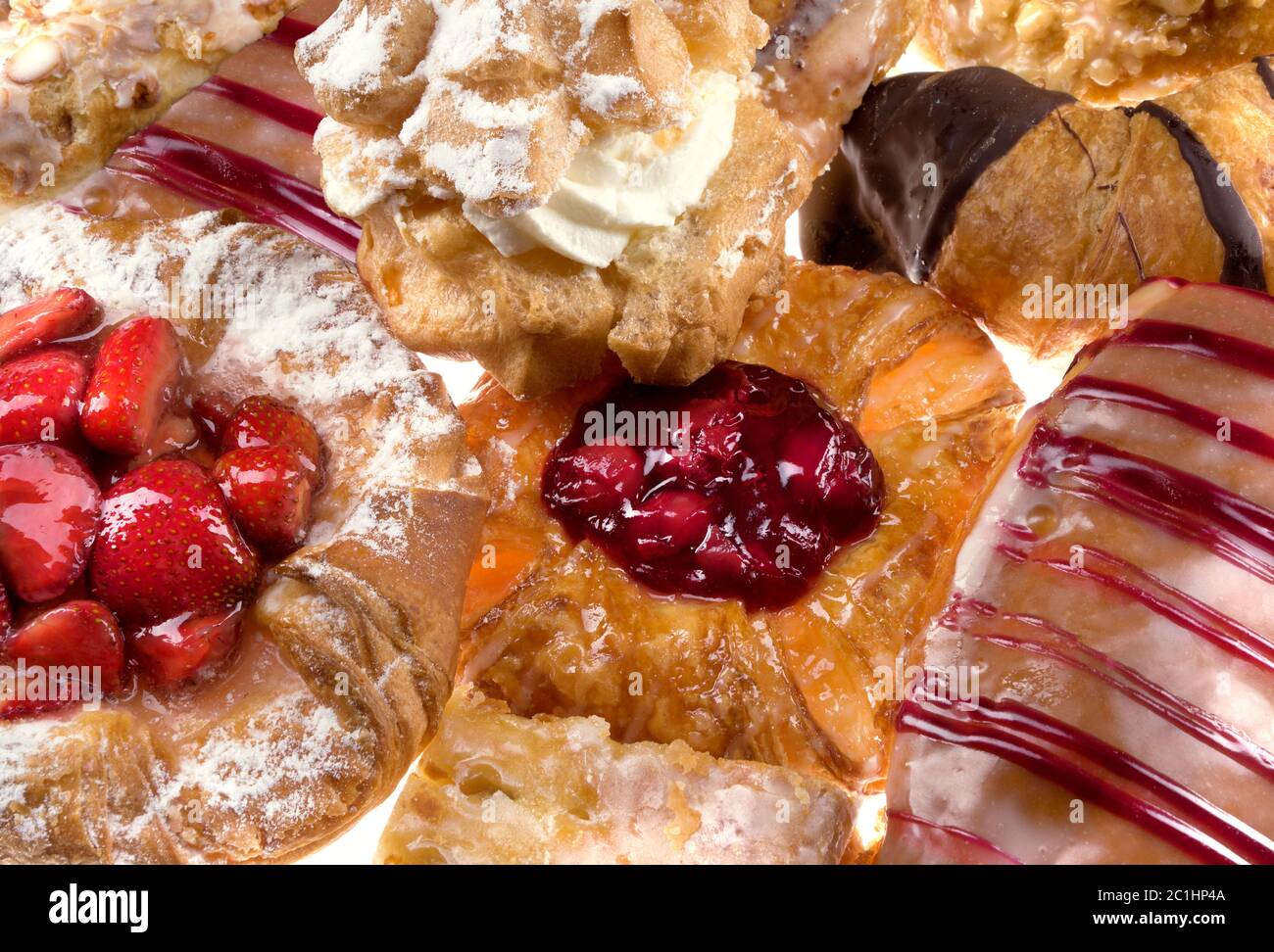 Different pastries hi-res stock photography and images - Alamy