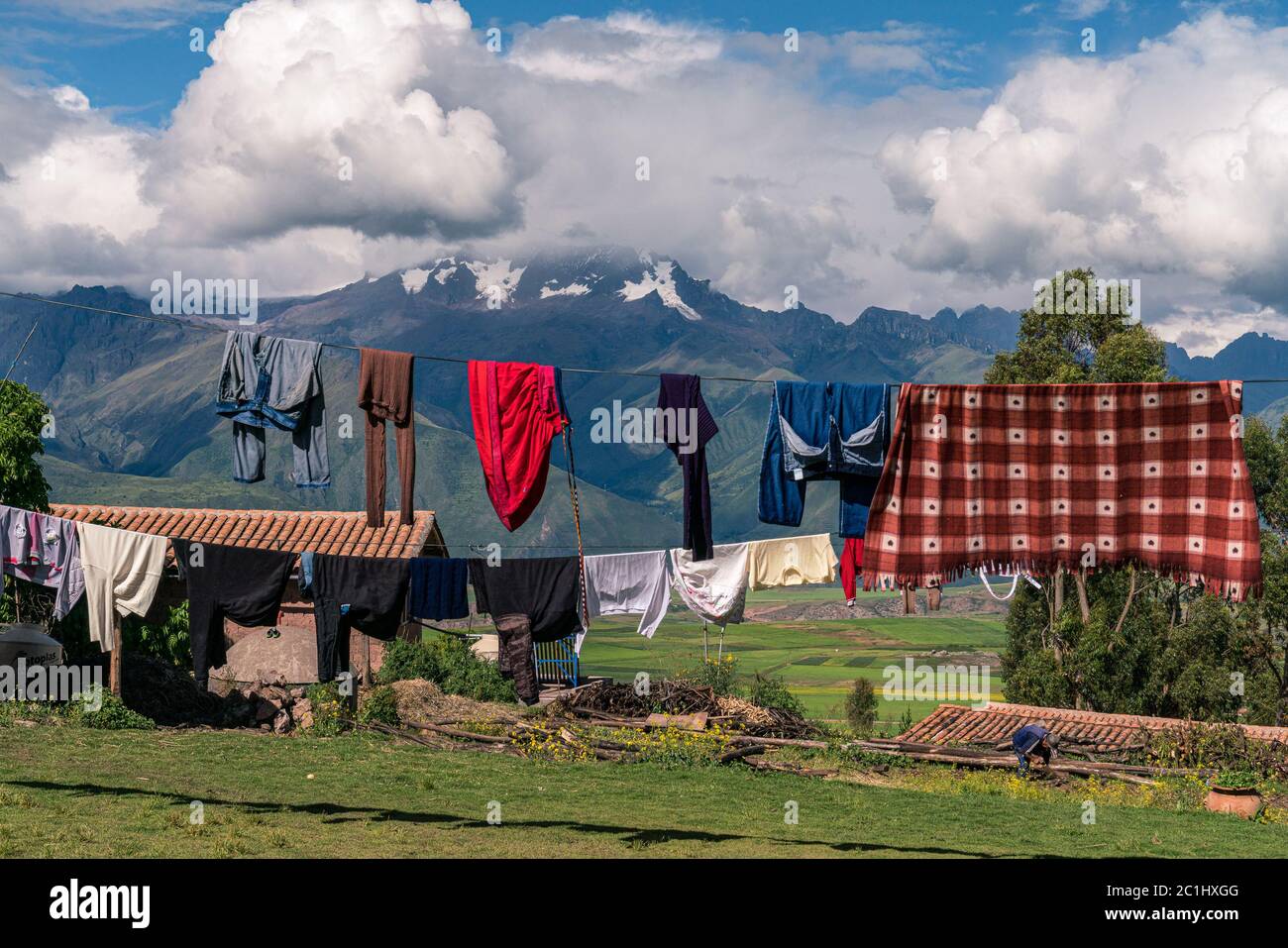 Village life peru hi-res stock photography and images - Alamy