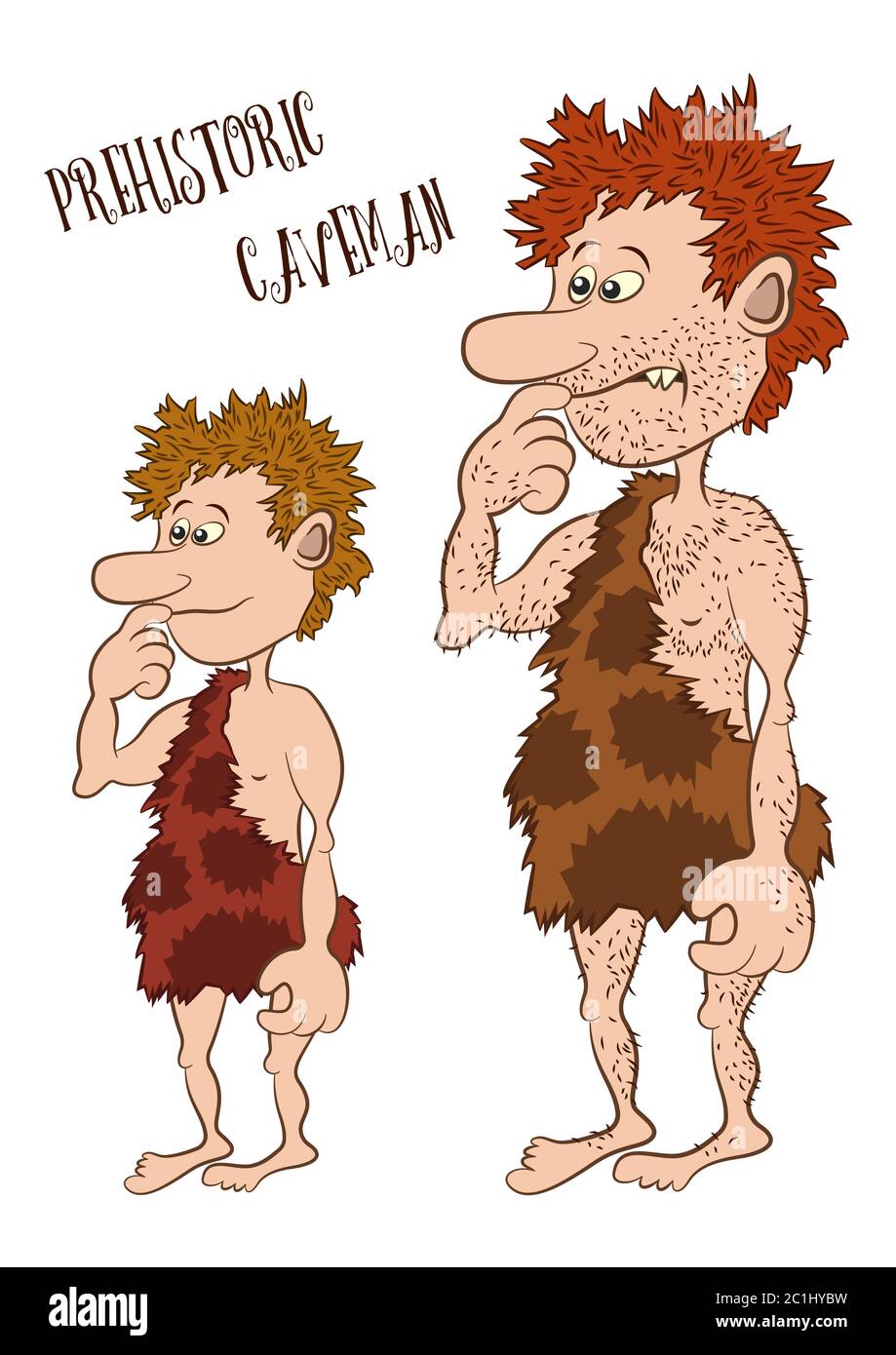 Vintage clothes isolated cartoon Cut Out Stock Images & Pictures - Alamy