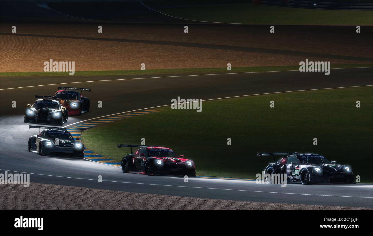 Le Mans, France. 13th June, 2020. Porsche 911 RSR, Dempsey-Proton ...