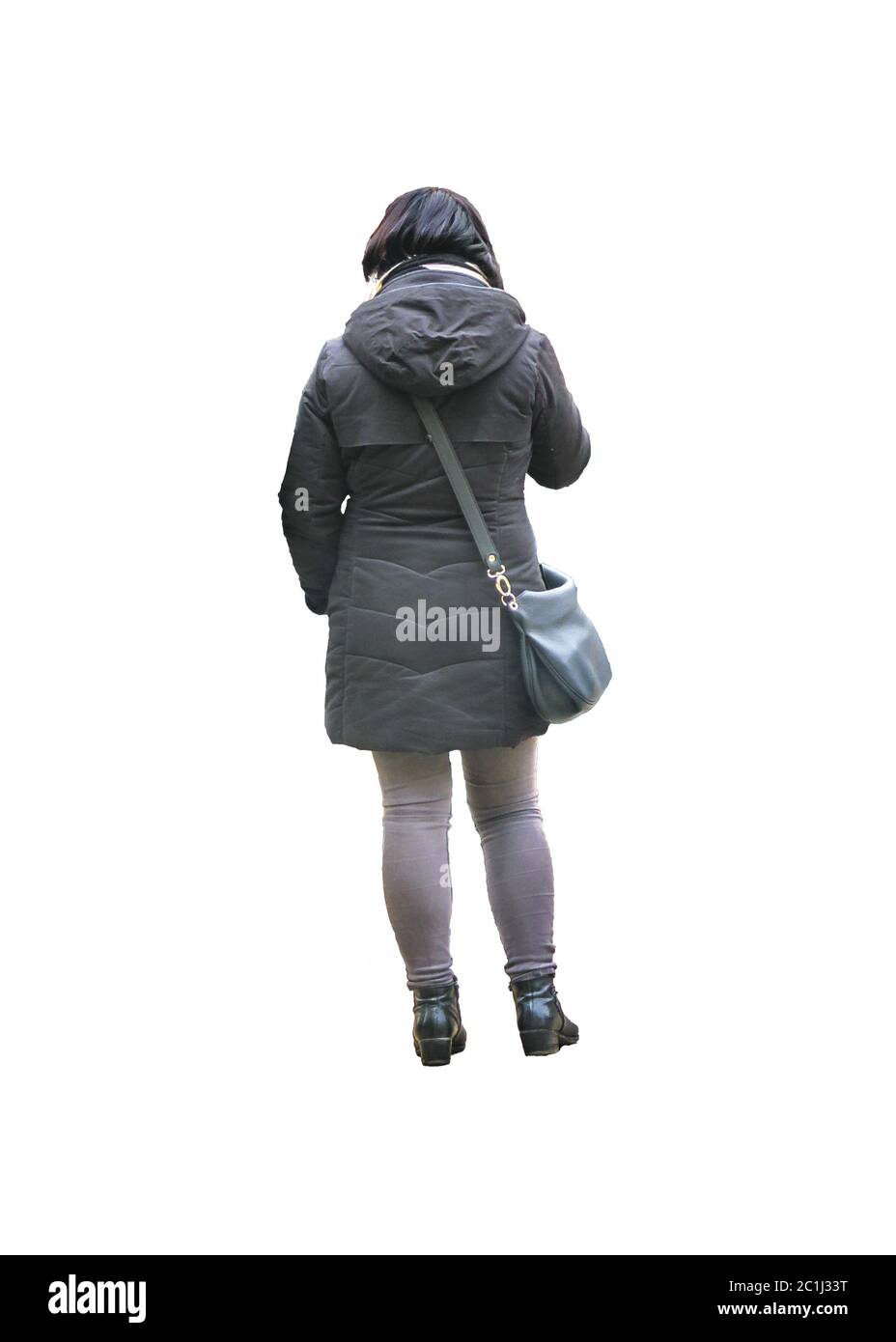 Coat back view Cut Out Stock Images & Pictures - Alamy