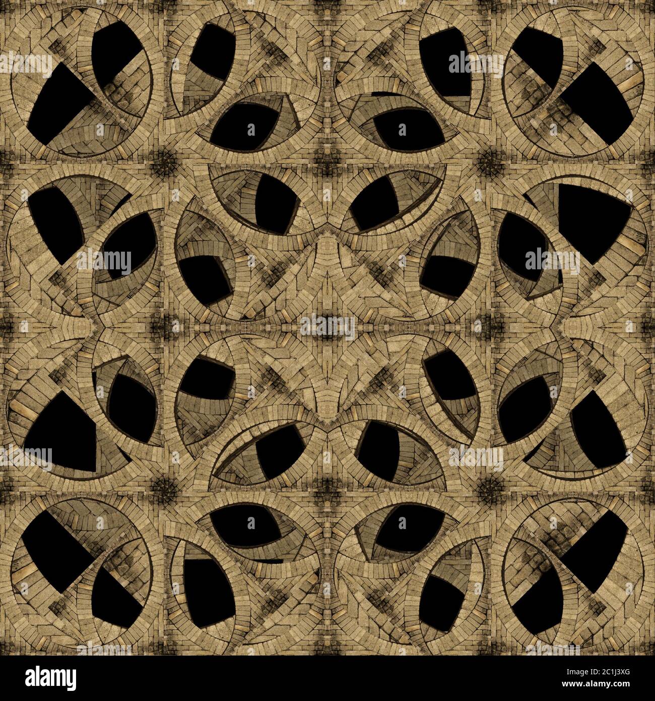 Medieval Ornate Seamless Pattern Stock Photo - Alamy