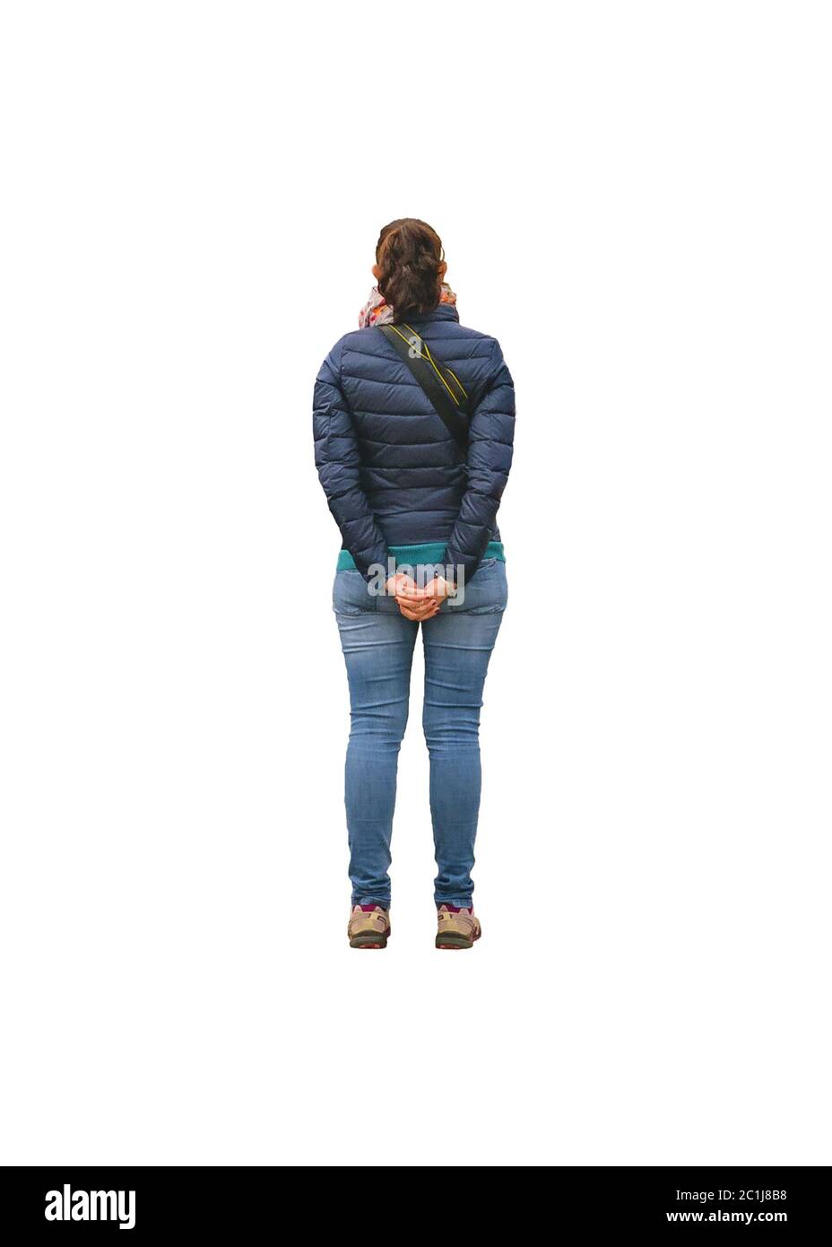 Coat back view Cut Out Stock Images & Pictures - Alamy