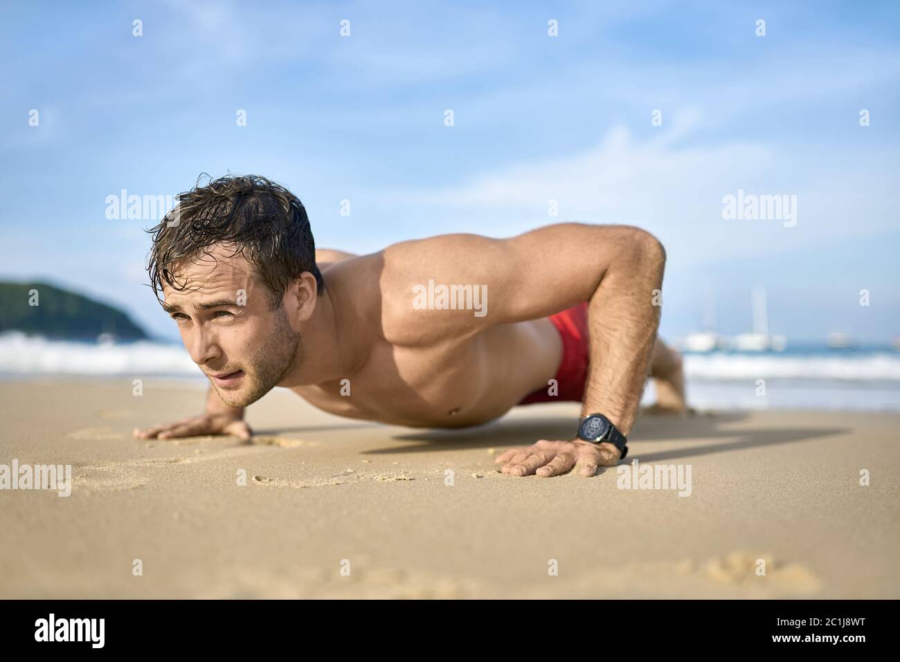 Guy training hi-res stock photography and images - Alamy