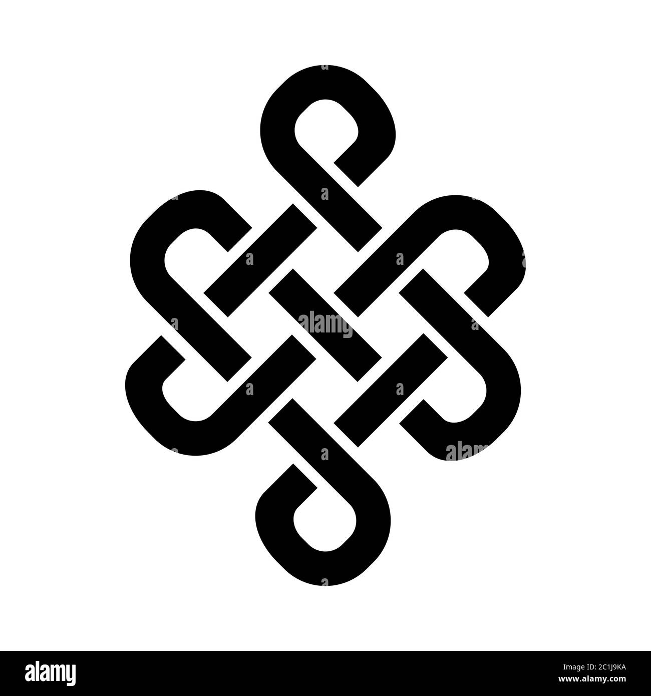 Guts of Buddha (The Eternal knot) — symbol of inseparability of ...