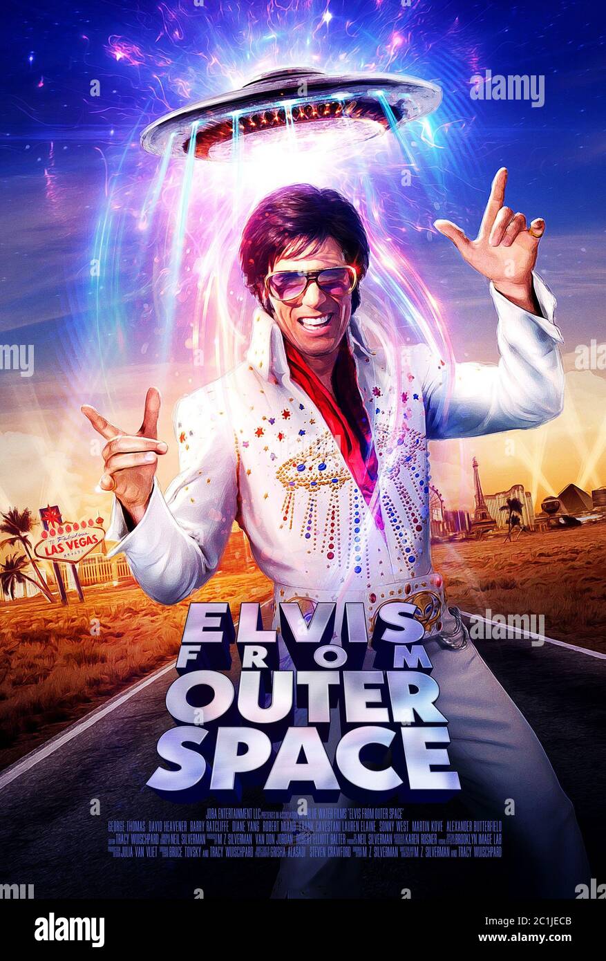 ELVIS FROM OUTER SPACE, poster, George Thomas as Elvis Presley, 2020 ...