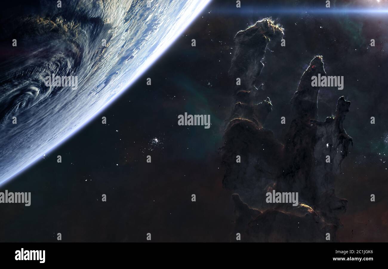 Pillars of creation hi-res stock photography and images - Alamy