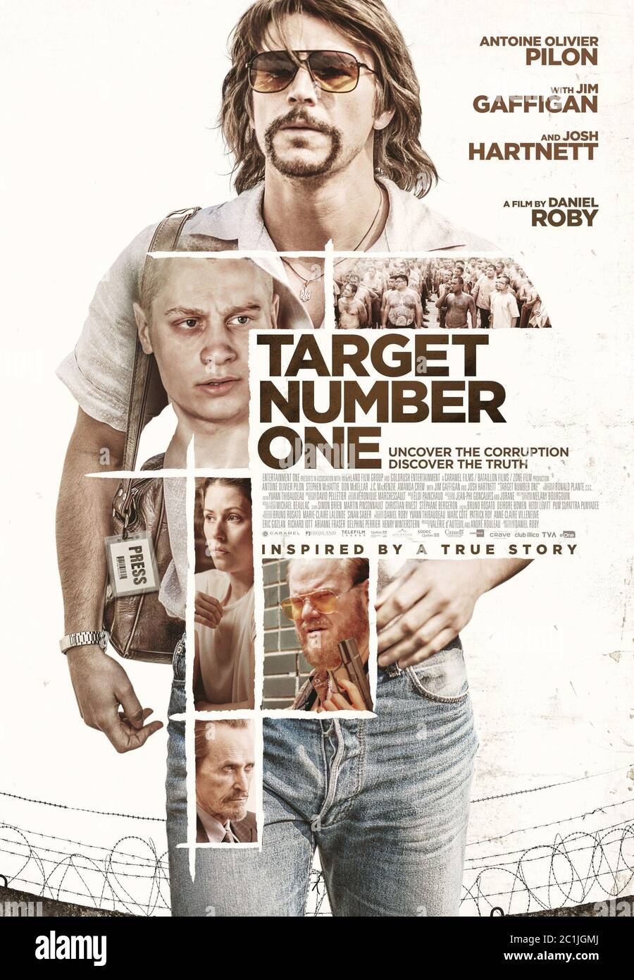 MOST WANTED, (aka TARGET NUMBER ONE), Canadian poster, from top: Josh ...