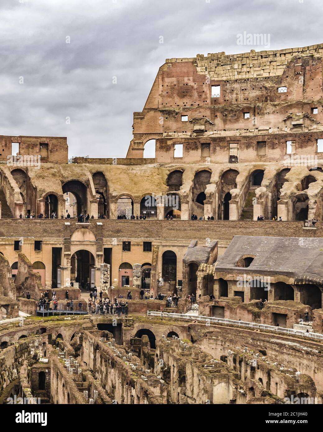 Coliseum interior hi-res stock photography and images - Alamy