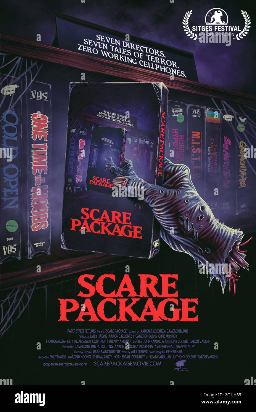 SCARE PACKAGE, poster, 2019. ©Shudder/Courtesy Everett Collection Stock ...