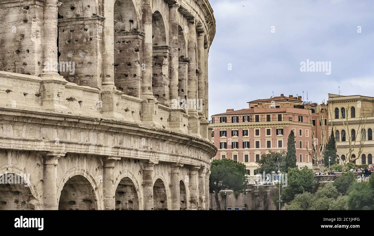 The exterior of the coliseum hi-res stock photography and images - Alamy