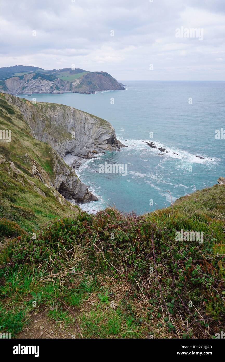 cliff in the coast Stock Photo - Alamy