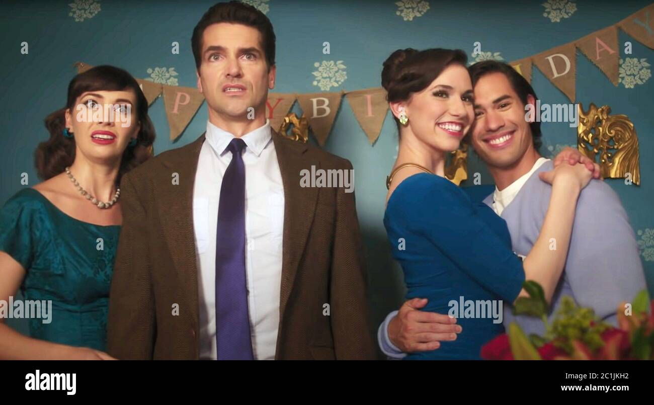 VAMPIRE DAD, from left: Emily O Brien, Jackson Hurst, Grace Fulton ...