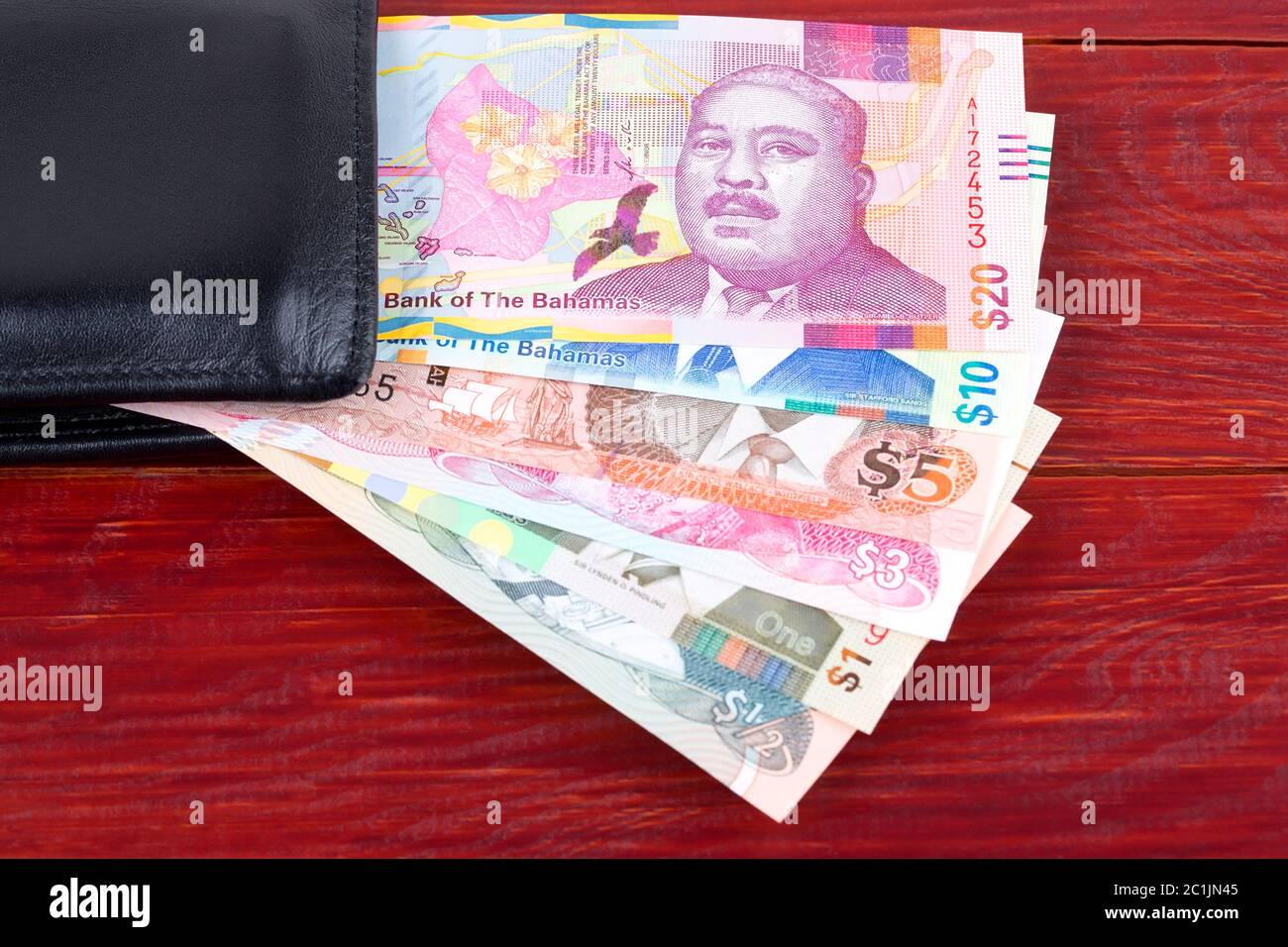 Bahamian dollar money currency hi-res stock photography and images - Alamy