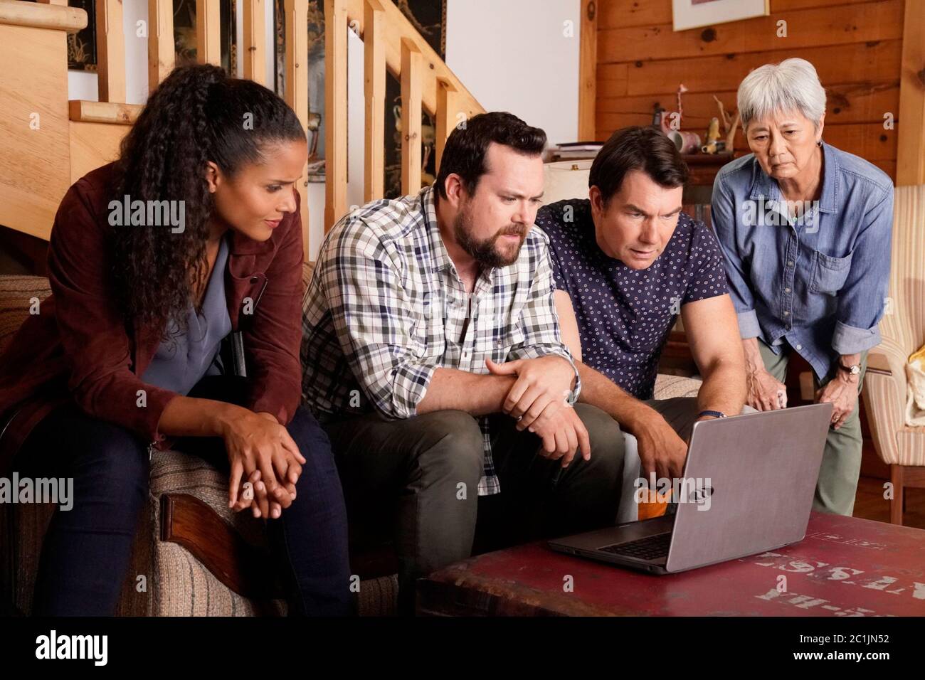 CARTER, from left: Sydney Tamiia Poitier, Kristian Bruun, Jerry O ...