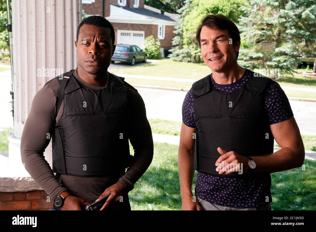 CARTER, from left: Lyriq Bent, Jerry O'Connell, 'Harley Doesn't Get His ...