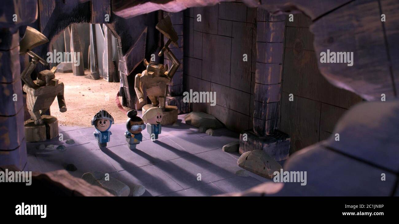 CROSSING SWORDS, left: Patrick (voice: Nicholas Hoult), The A-Moooo ...