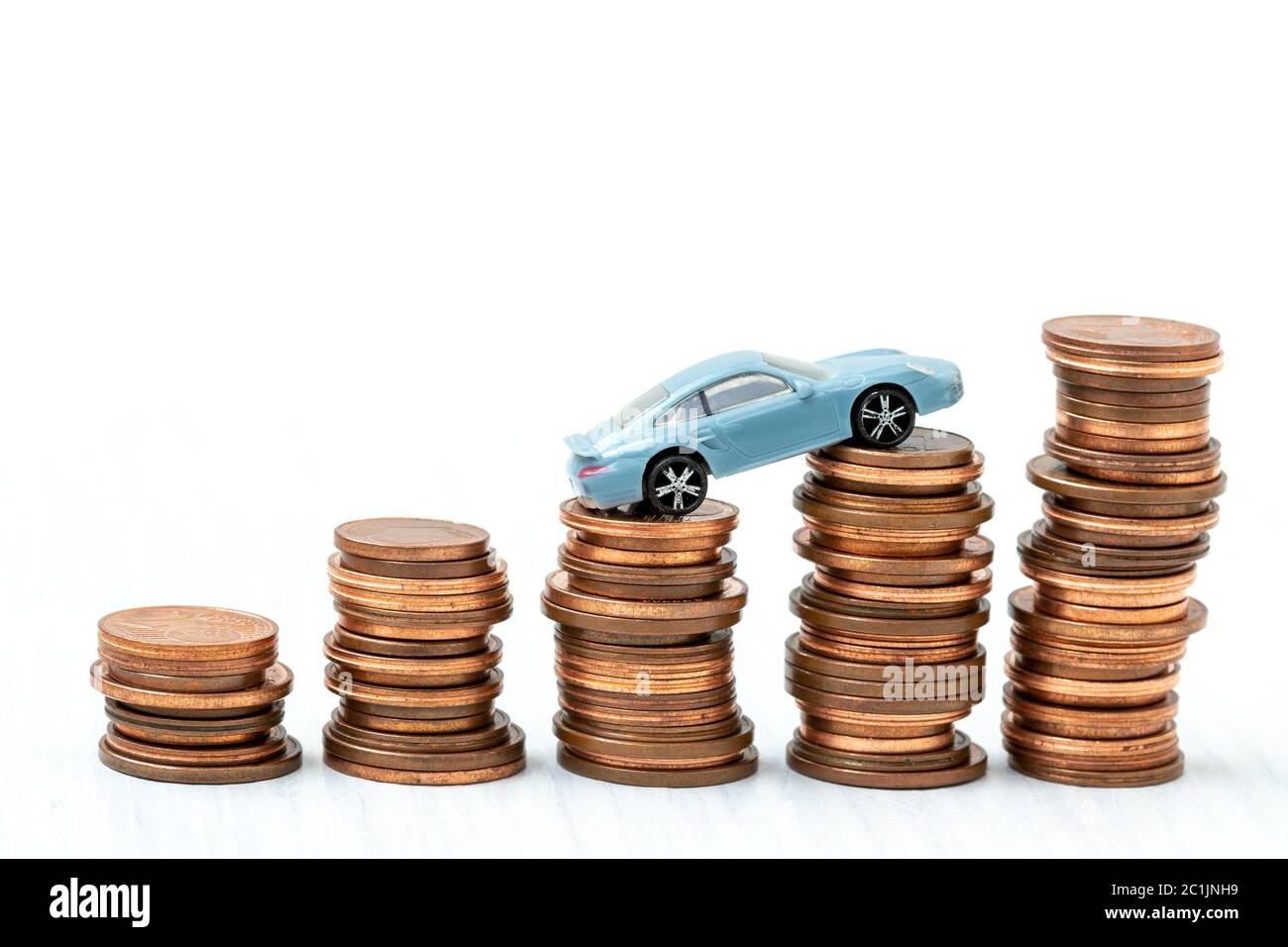 Car coin stack hi-res stock photography and images - Alamy