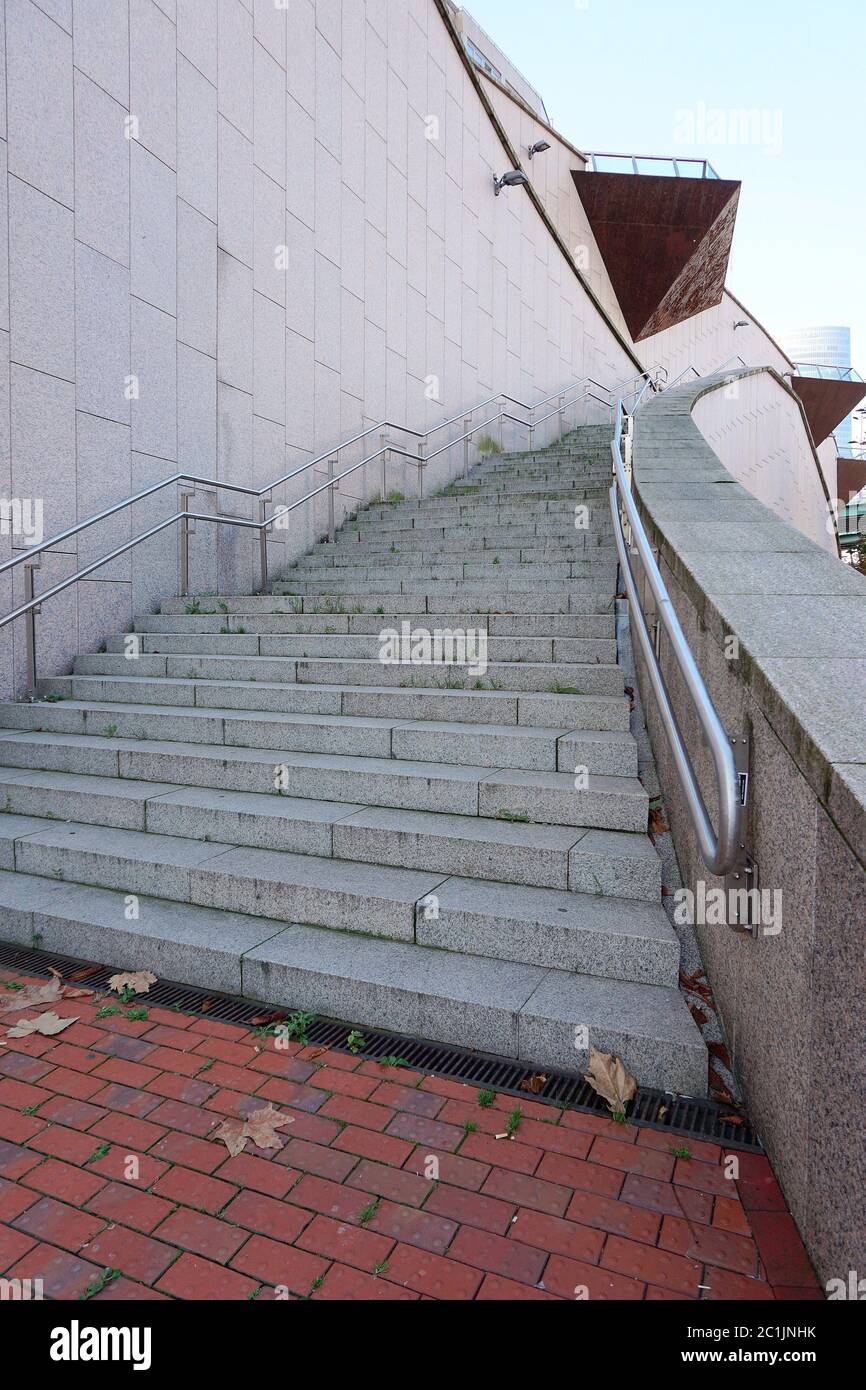 stairs structure in the street Stock Photo - Alamy