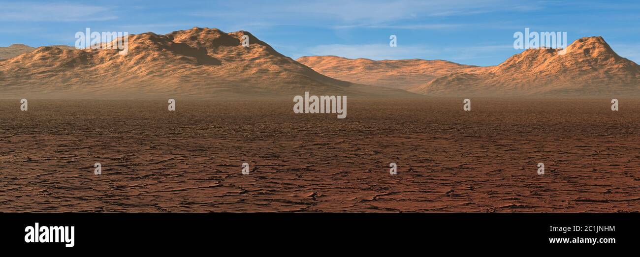 desert landscape, climate change crisis, global warming impact on ...