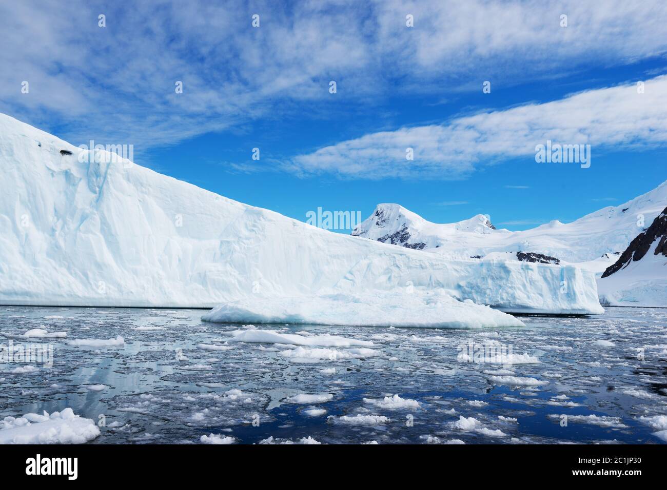 landscape of south pole Stock Photo - Alamy