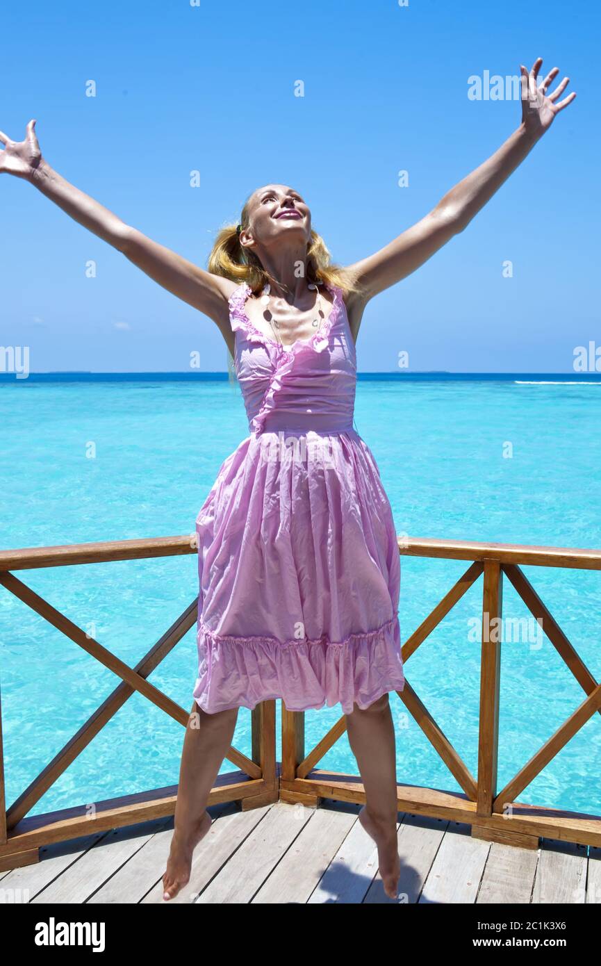 Girl in platform hi-res stock photography and images - Alamy