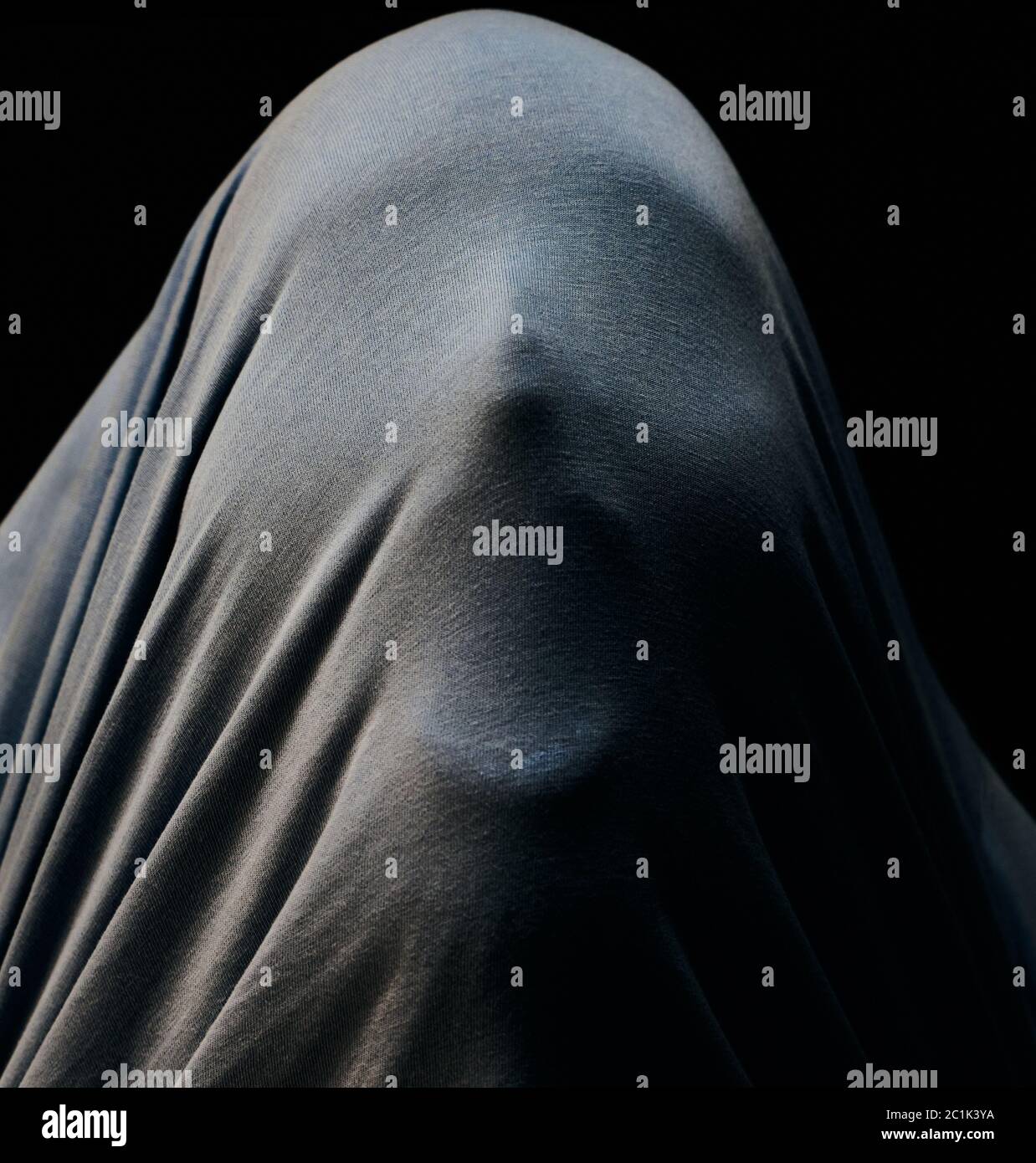 ghost screaming in the dark Stock Photo - Alamy