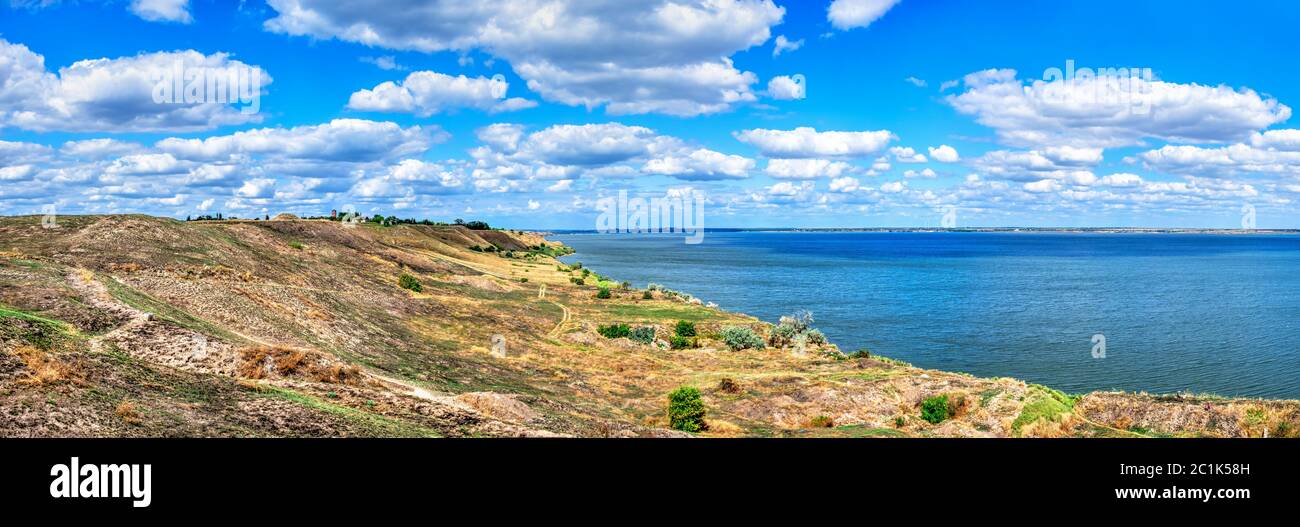 Ancient greek colony Olbia on the banks of the Southern Bug River in ...