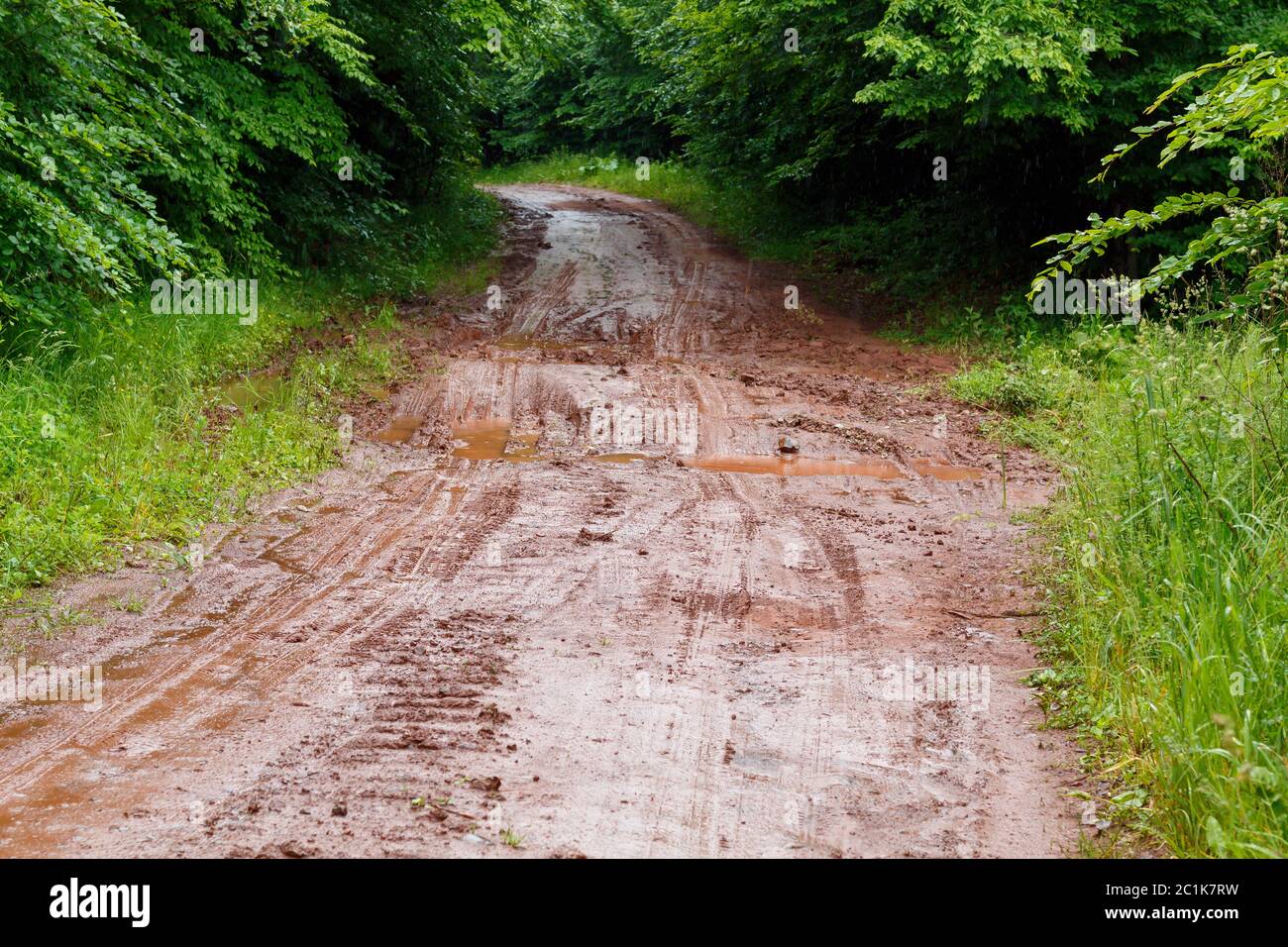 Soil water rain road hi-res stock photography and images - Alamy