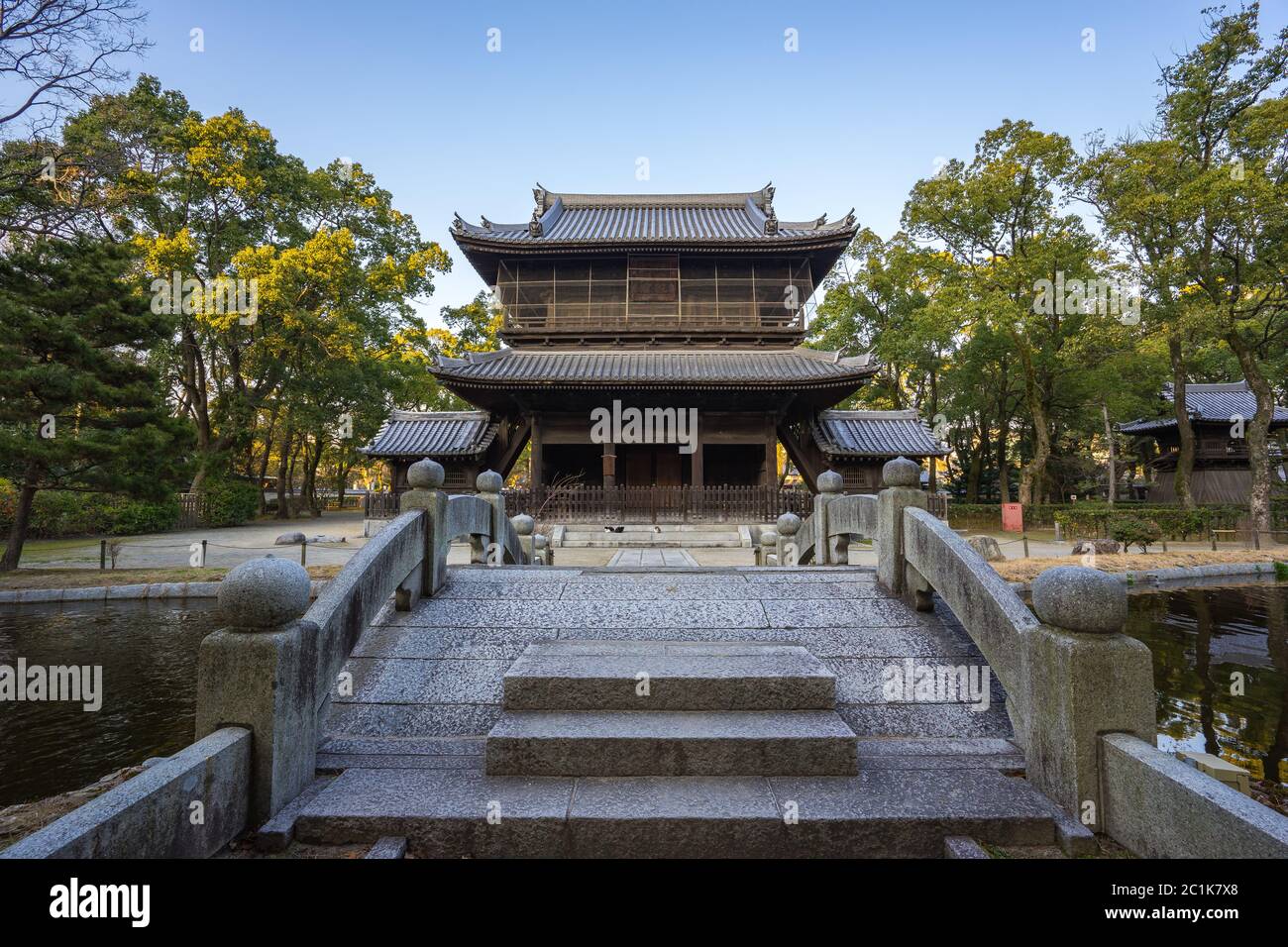 Shofukuji Temple the first zen temple constructed in Japan Stock Photo ...