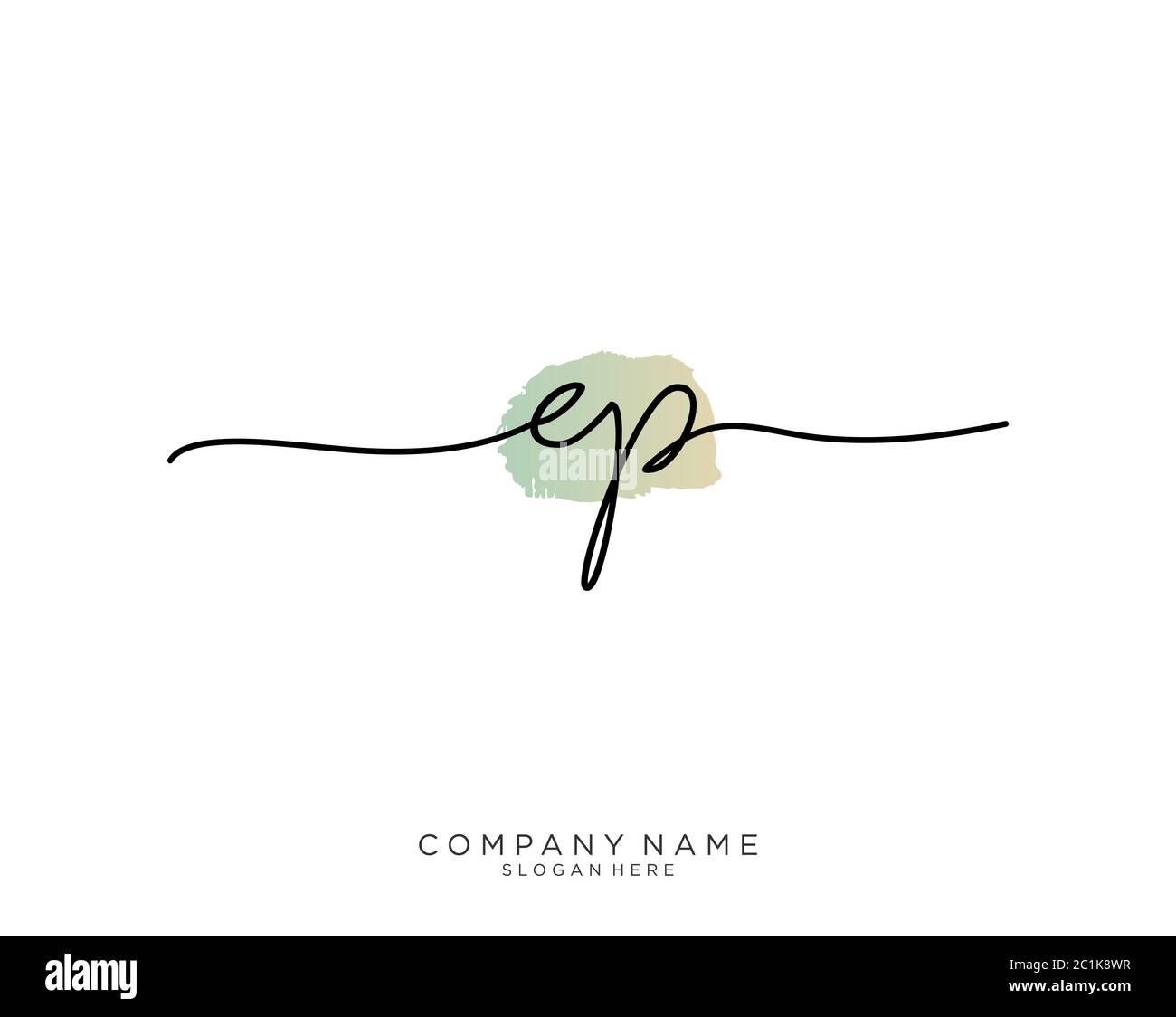 Letter ep vector vectors hi-res stock photography and images - Alamy