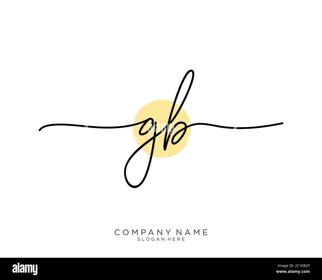 Gb initials logo Stock Vector Images - Alamy