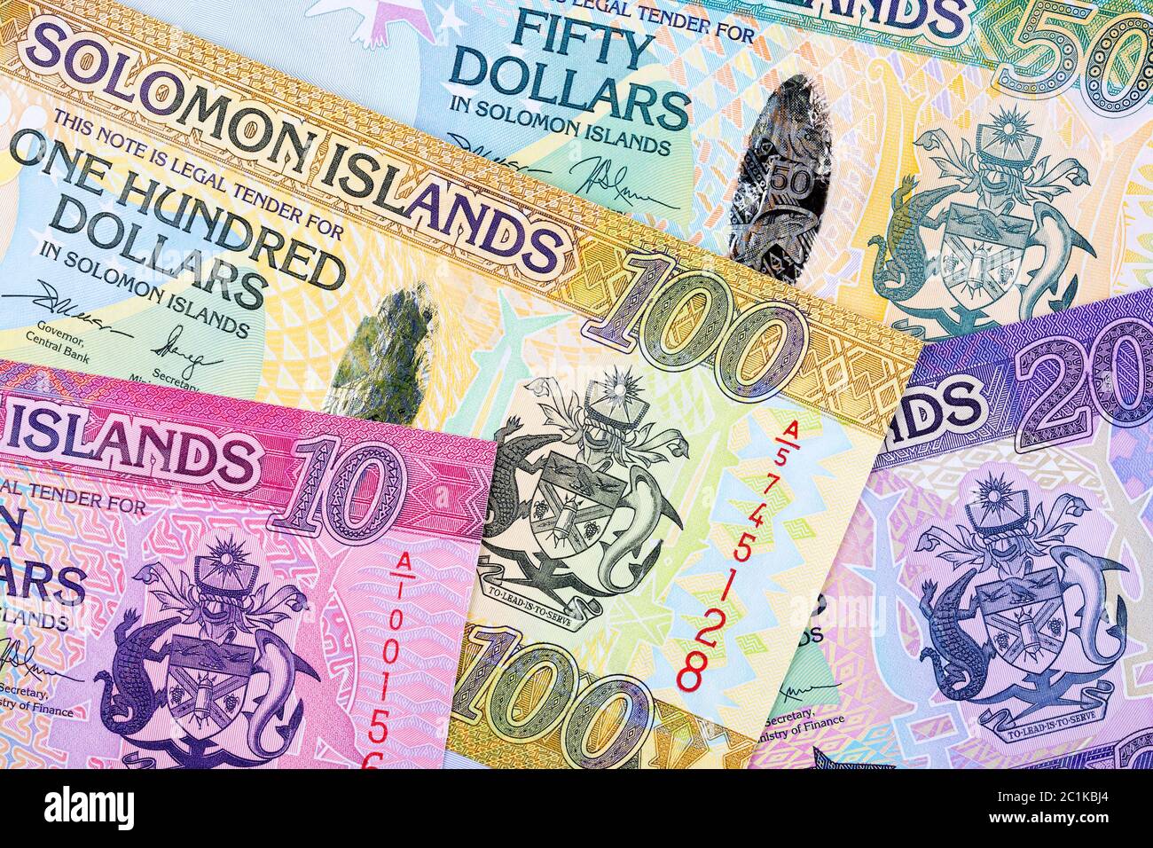Solomon Islands Dollar a background Stock Photo - Alamy