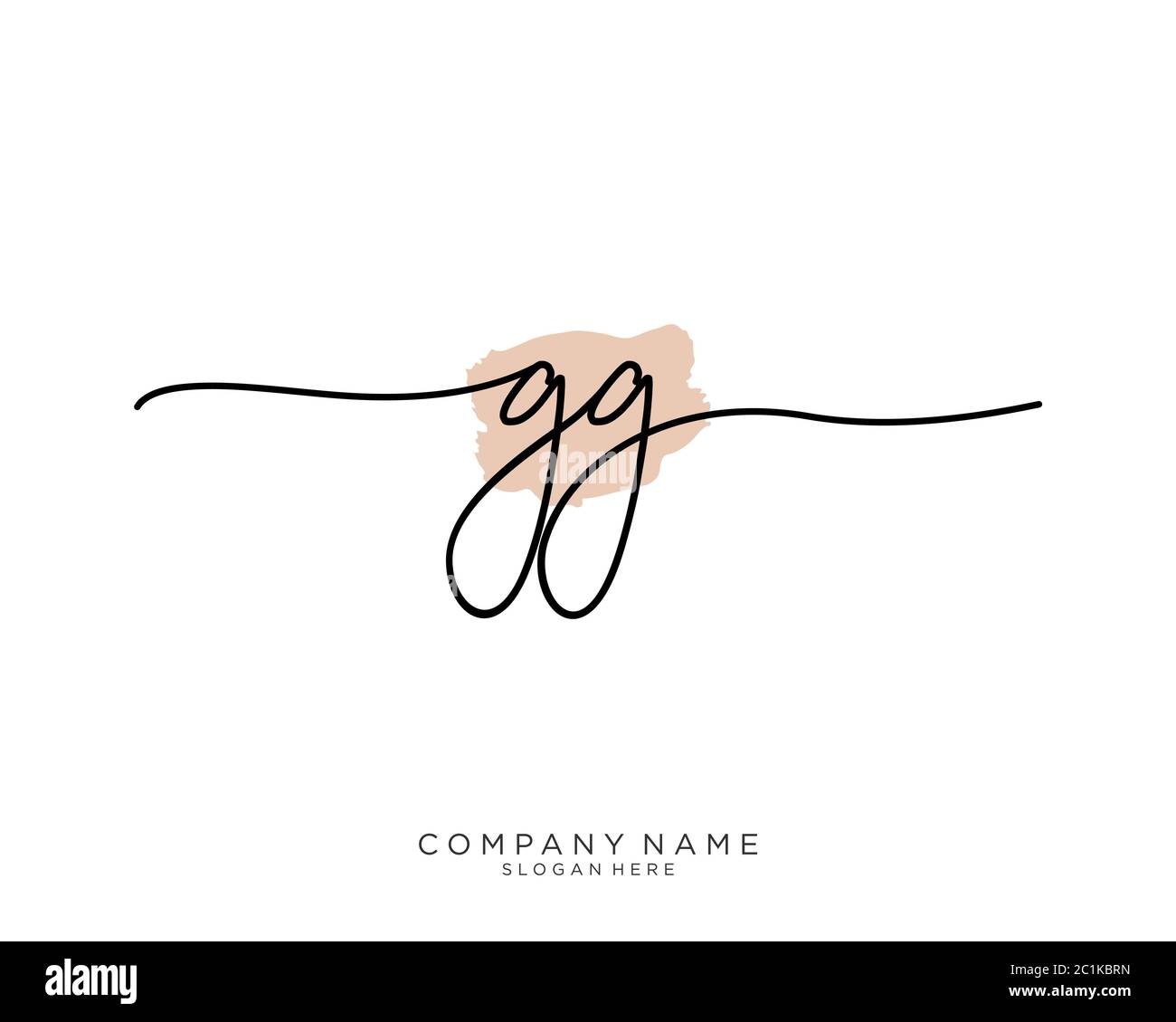 Gg logo vector vectors Stock Vector Images - Alamy
