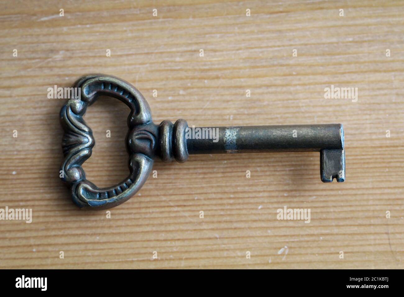 Old key with patina Stock Photo - Alamy