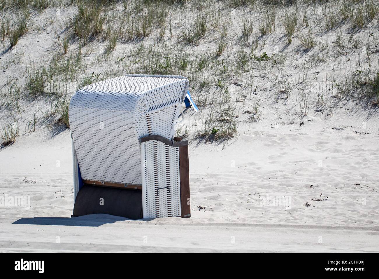 Beach with breach Chair Stock Photo - Alamy