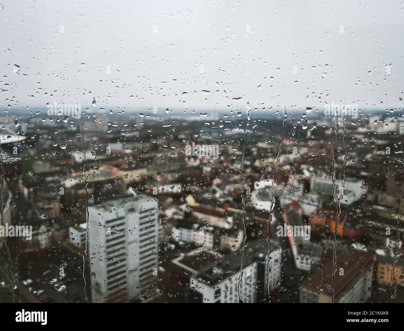 Rainy day through the window hi-res stock photography and images - Alamy