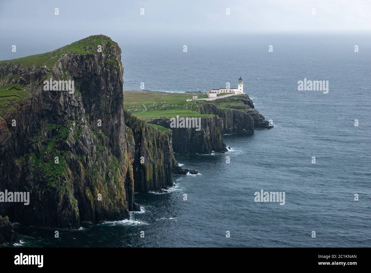 Neist Point Lighthouse Isle of Skye Scotland Stock Photo - Alamy