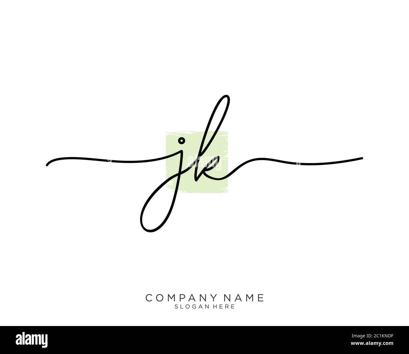 Jk vector jk initials hi-res stock photography and images - Alamy