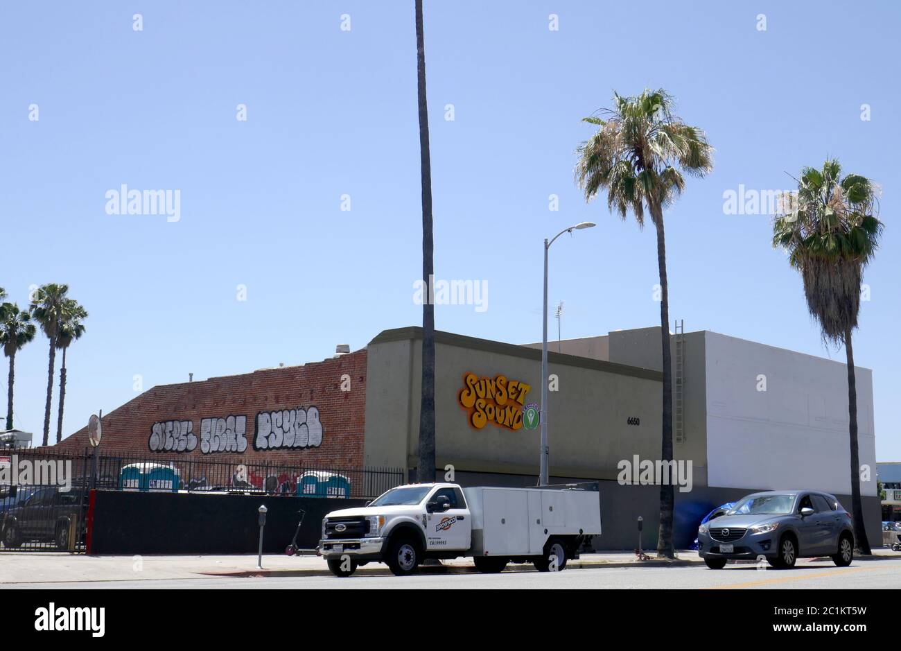 Hollywood, California, USA 15th June 2020 A general view of Sunset ...
