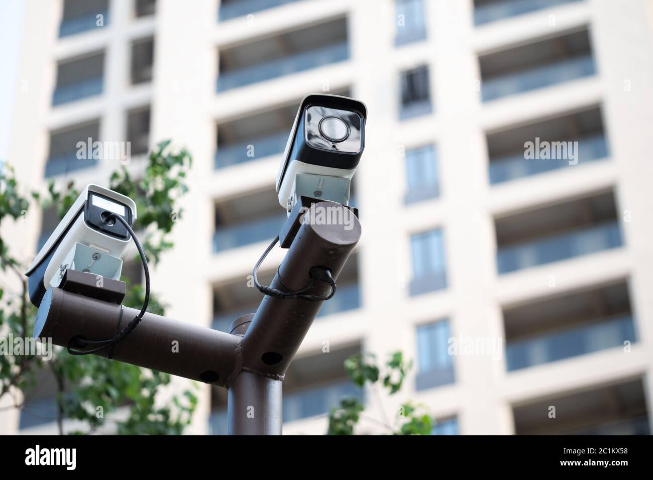 Multi-angle CCTV system Stock Photo - Alamy