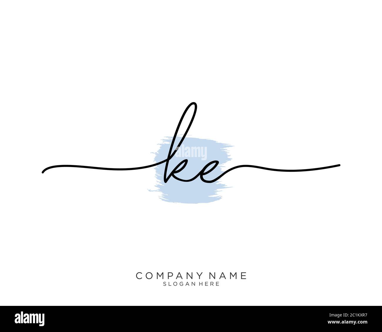 Letter ke logo Cut Out Stock Images & Pictures - Alamy