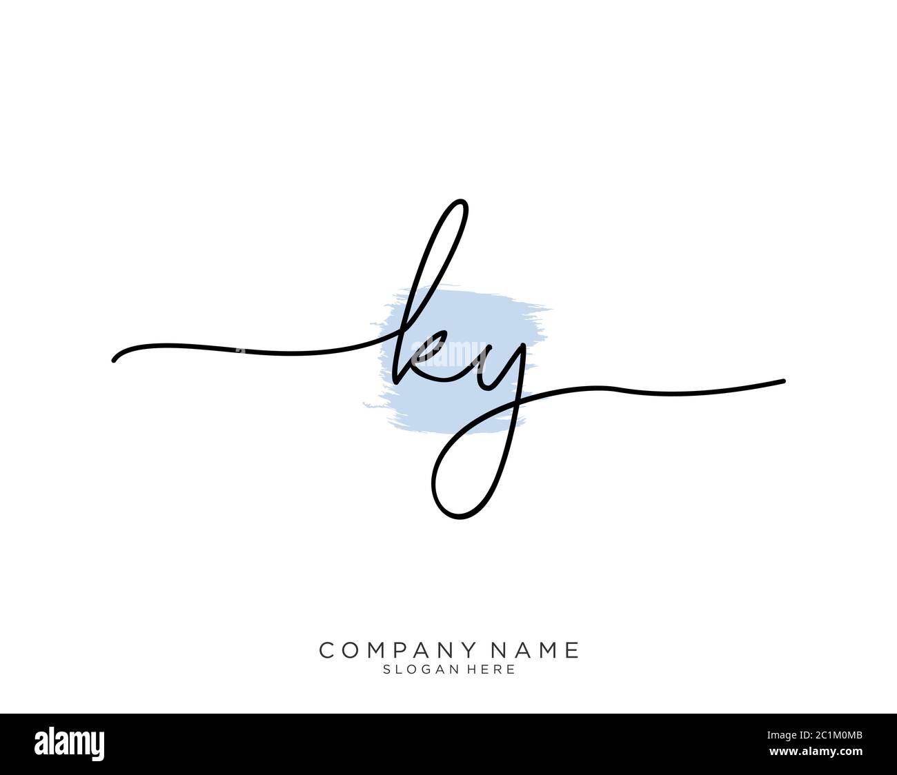 Letter ky logo Stock Vector Images - Alamy