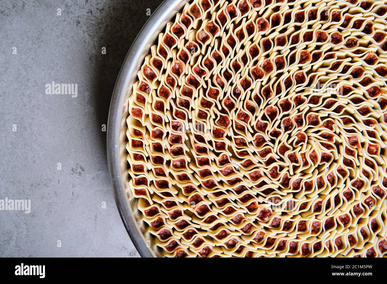 Making Manti, Traditional Turkish Food AKA Turkish Ravioli, Stuffed ...