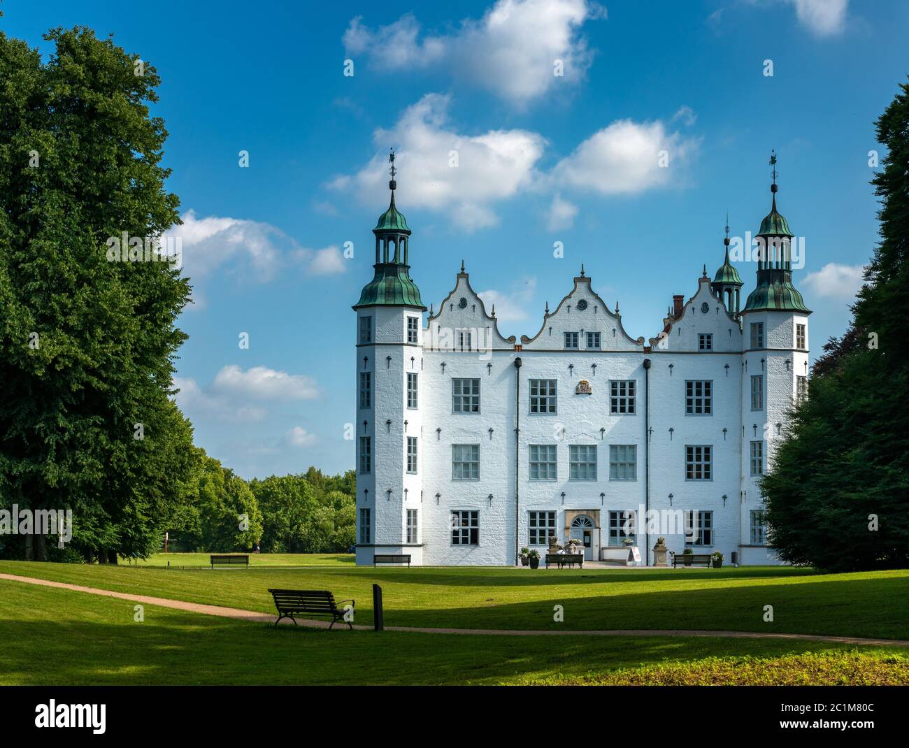 Ahrensburg castle ahrensburg schleswig holstein hi-res stock ...