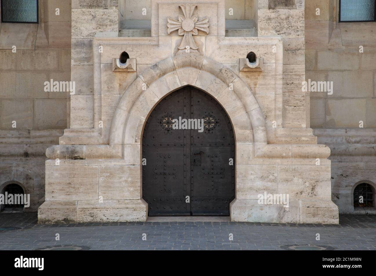 The old Gate closed door Stock Photo - Alamy