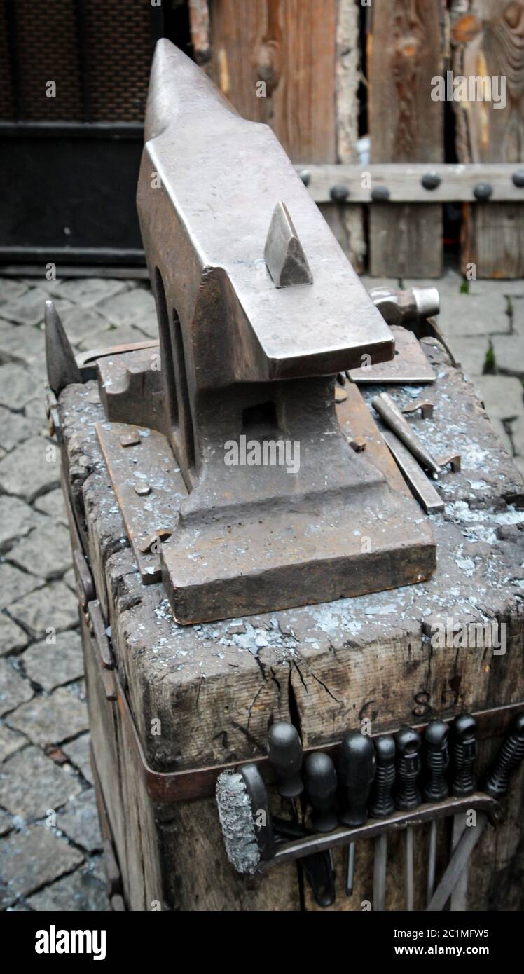 these are details of tools for forging Stock Photo - Alamy